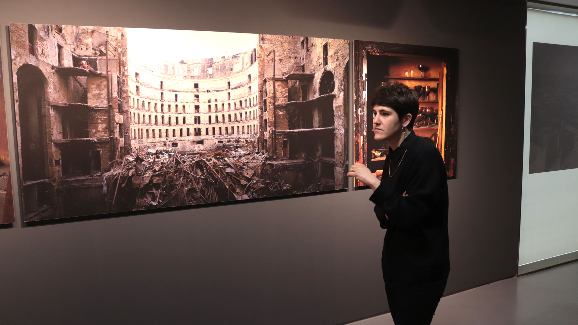 The retrospective photographic work by Ferran Freixa is exhibited from ...
