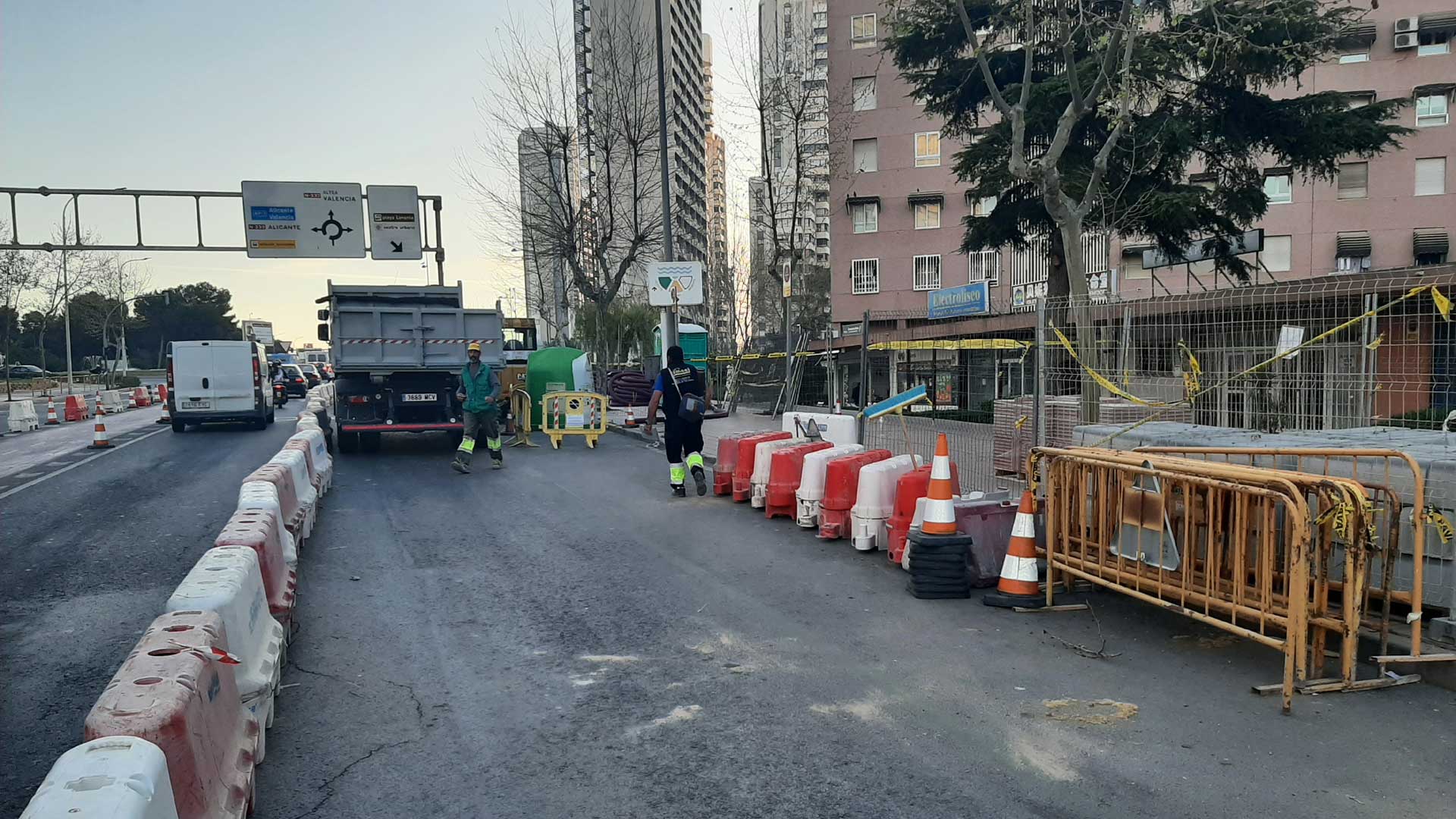 Benidorm ejecuta actuaciones para mejorar la fluidez del tráfico y la ... Benidorm ejecuta actuaciones para mejorar la fluidez del tráfico y la ...