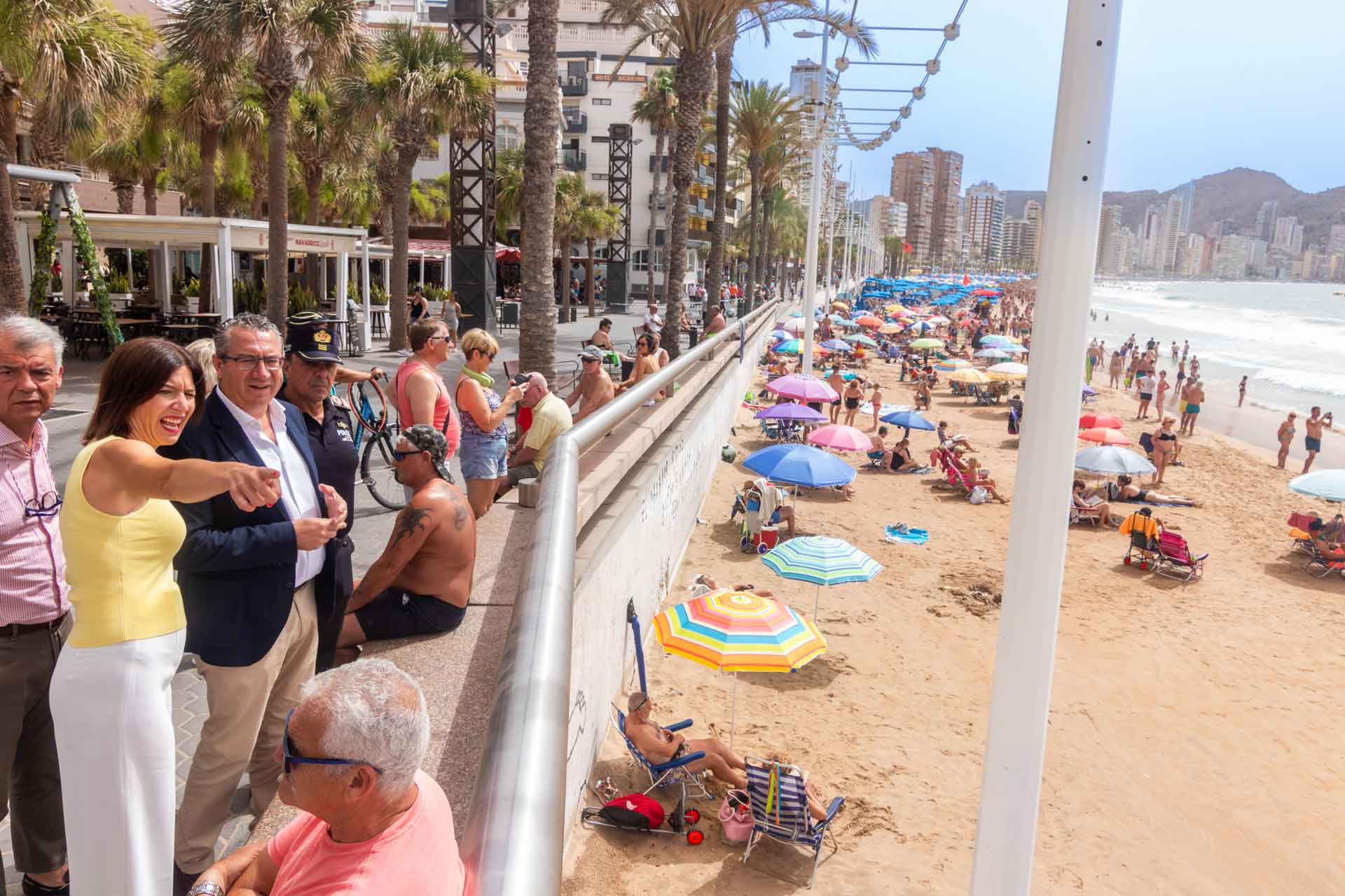 Nearly 40 Local Police officers will ensure the safety of Benidorm's ...