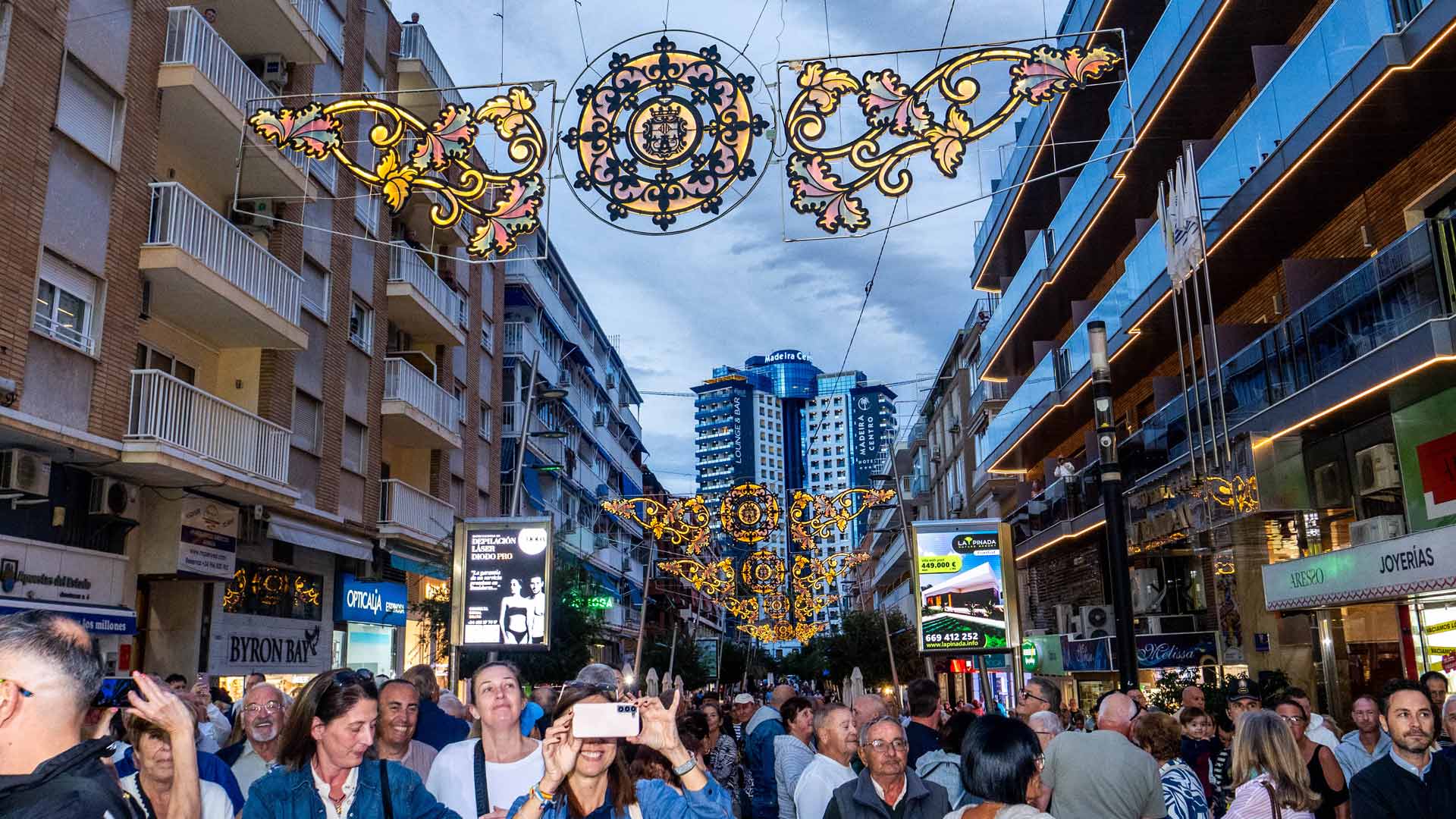 Benidorm receives its Major Patron Saint Festivities with the lighting ...