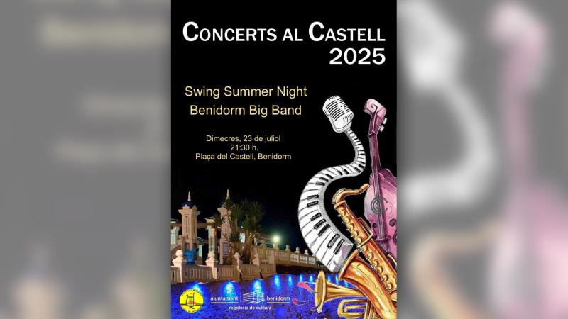 La Big band de la Societat Musical l'Illa actua esta nit en el cicle ...